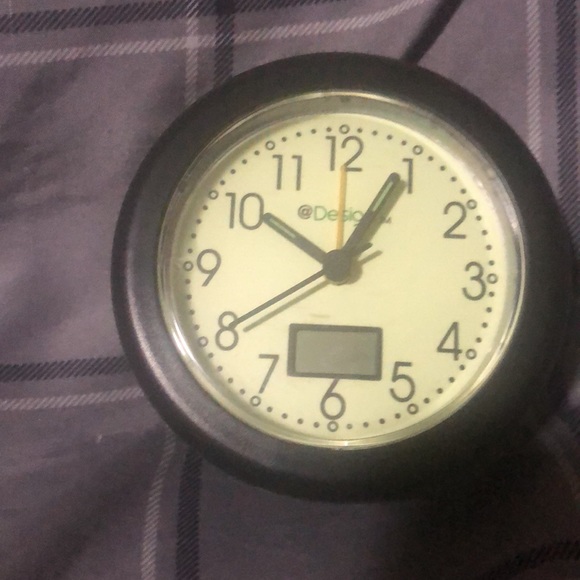 Other | Analog Clock With Weather | Poshmark